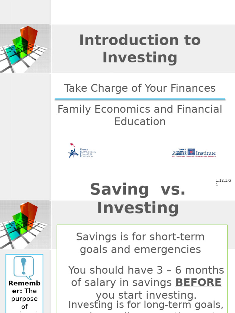 Introduction to Investing Basics | PDF | Investing | Stocks