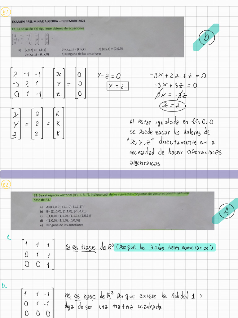 Ejercicios Algebra Unca Preliminar Libre | PDF