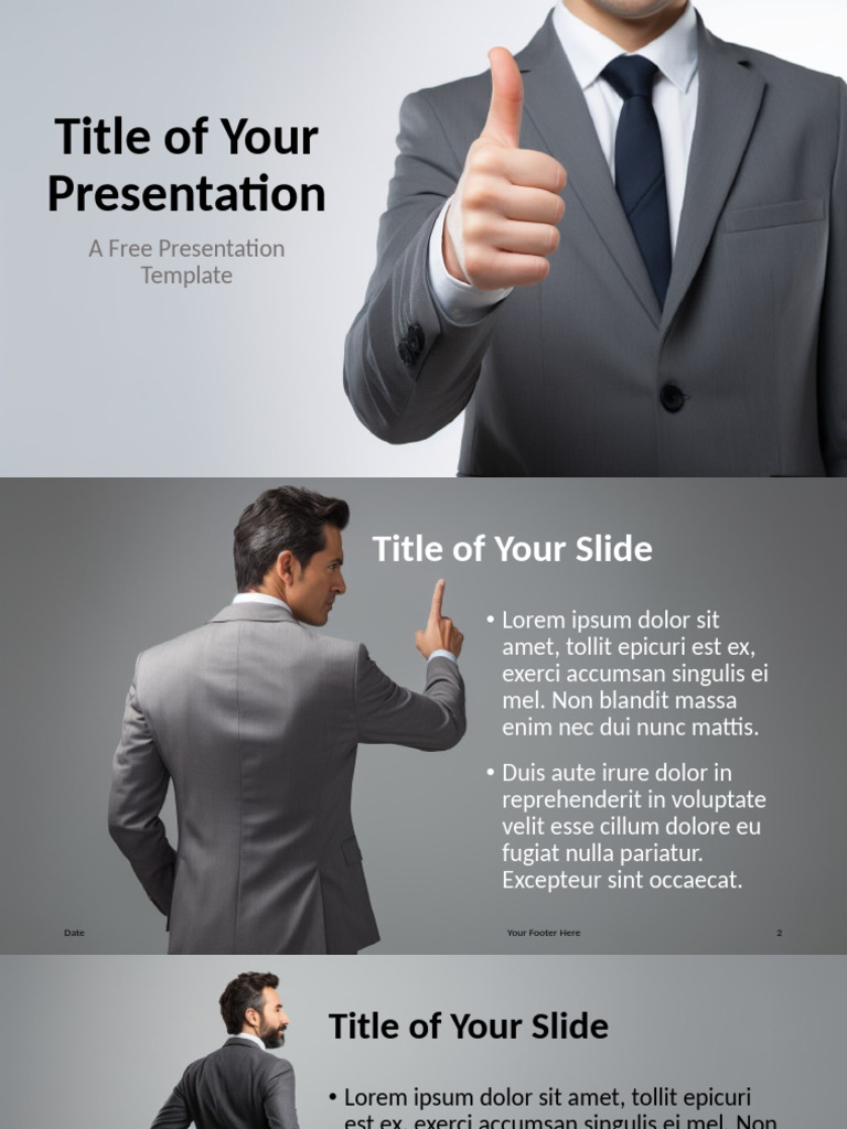 Businessman Posing | PDF