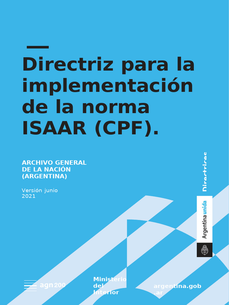 isaar_final | PDF | Institución | Ejecutivo (gobierno)
