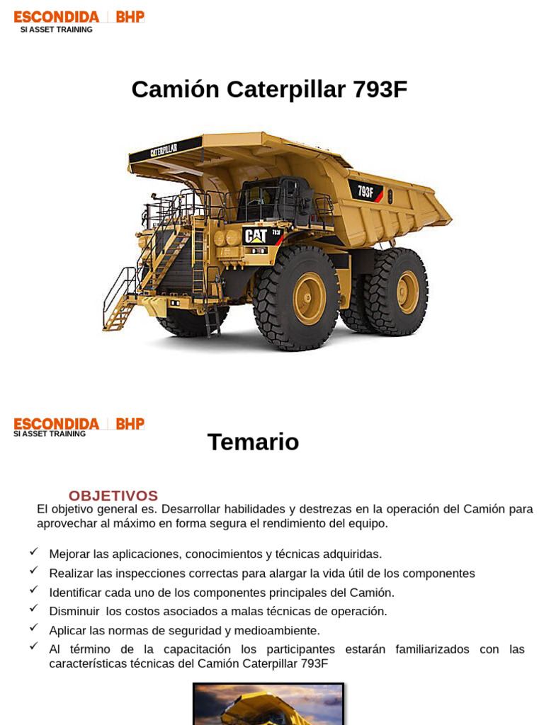Camion Cat 793f | PDF | Engranaje | Turbocompresor