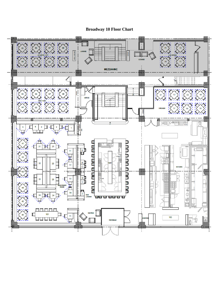 Broadway 10 Floor Chart | PDF