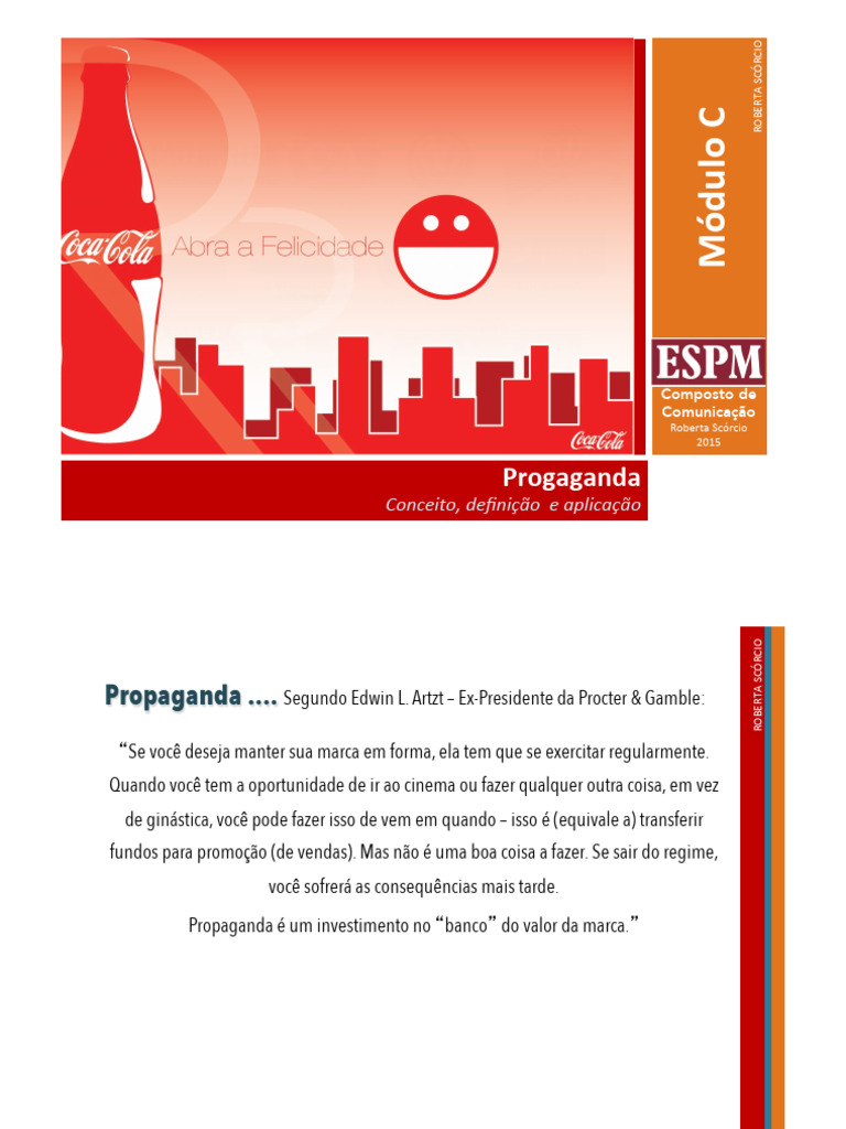 Definição e Funções da Propaganda | PDF | Marca | Inovação
