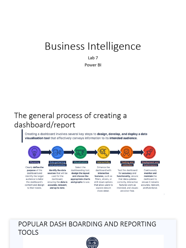 Business Intelligence Lab 7 | PDF