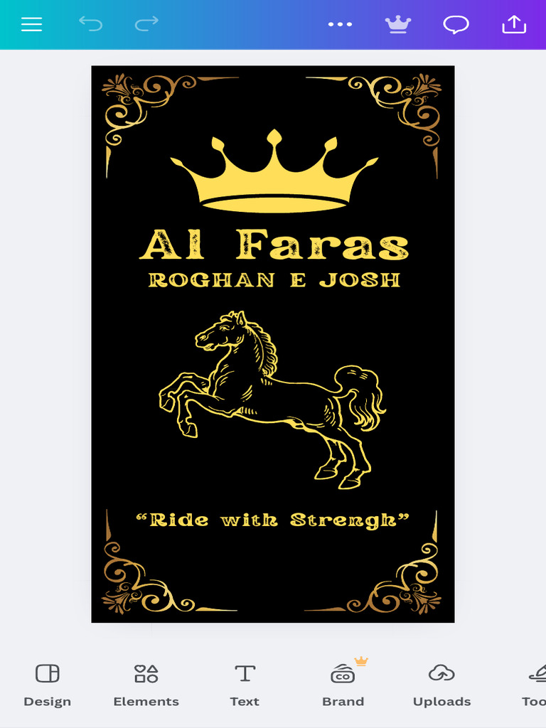 Al Faras - 1.75 × 3.5in - Canva | PDF