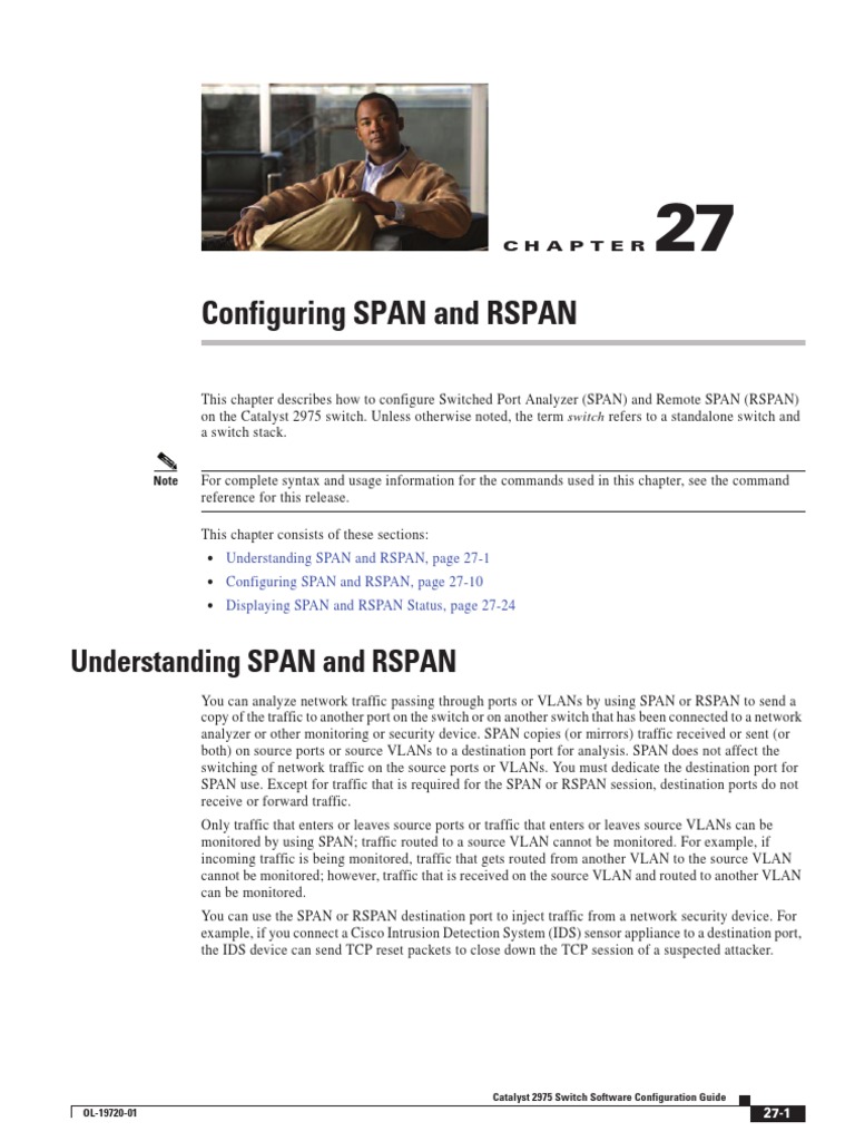Understanding SPAN and RSPAN | PDF | Network Switch | Port (Computer Networking)