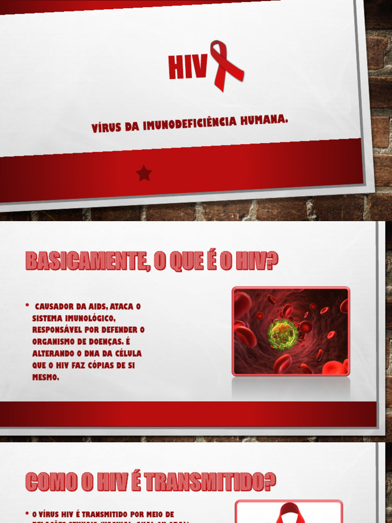 Entenda o HIV: Transmissão e Prevenção | PDF