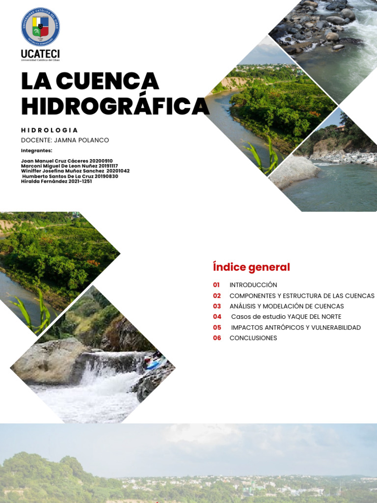 Expo Hidrologia | PDF | Cuenca de drenaje | Hidrología