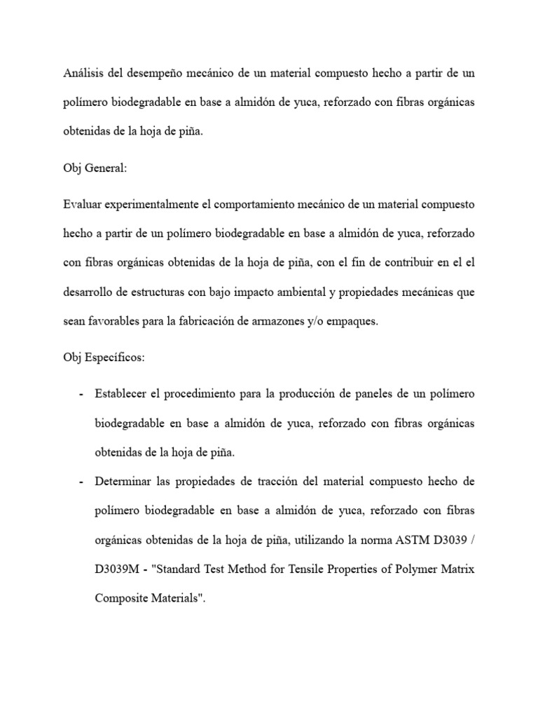 Dasdasda | PDF | Polímeros | Material compuesto
