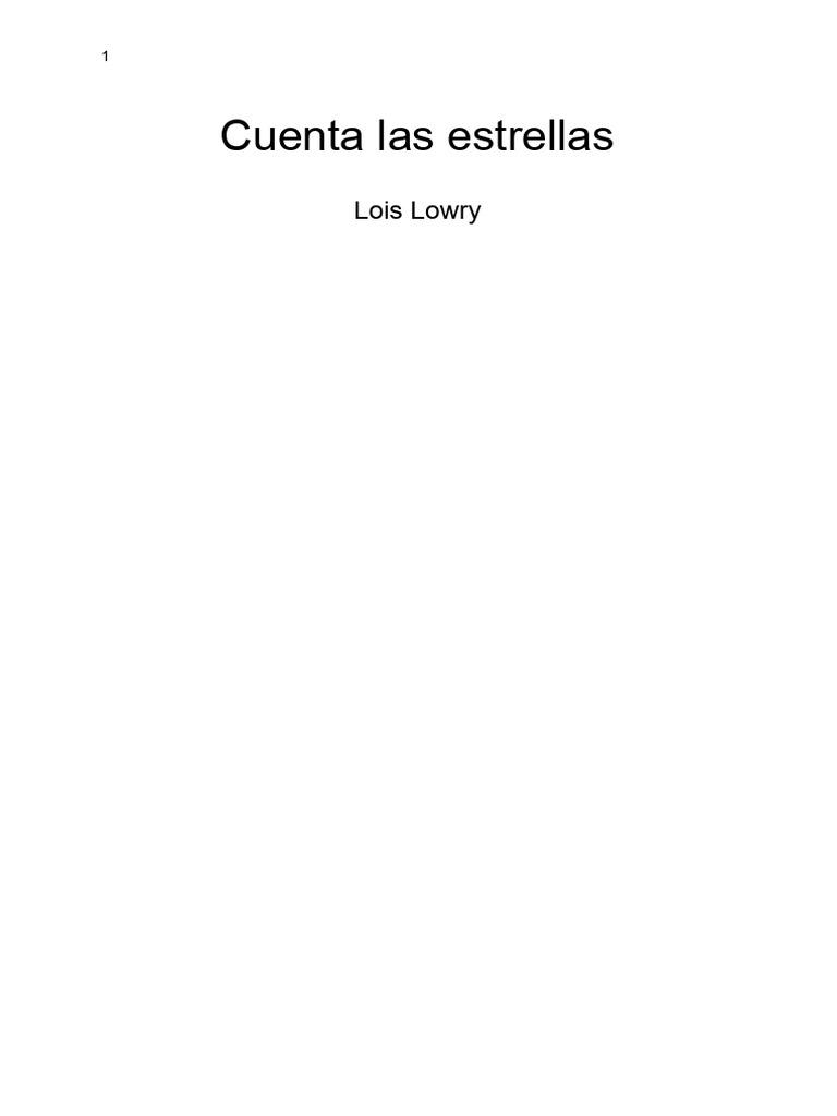 Cuenta las estrellas: Coraje en Dinamarca | PDF | Dinamarca