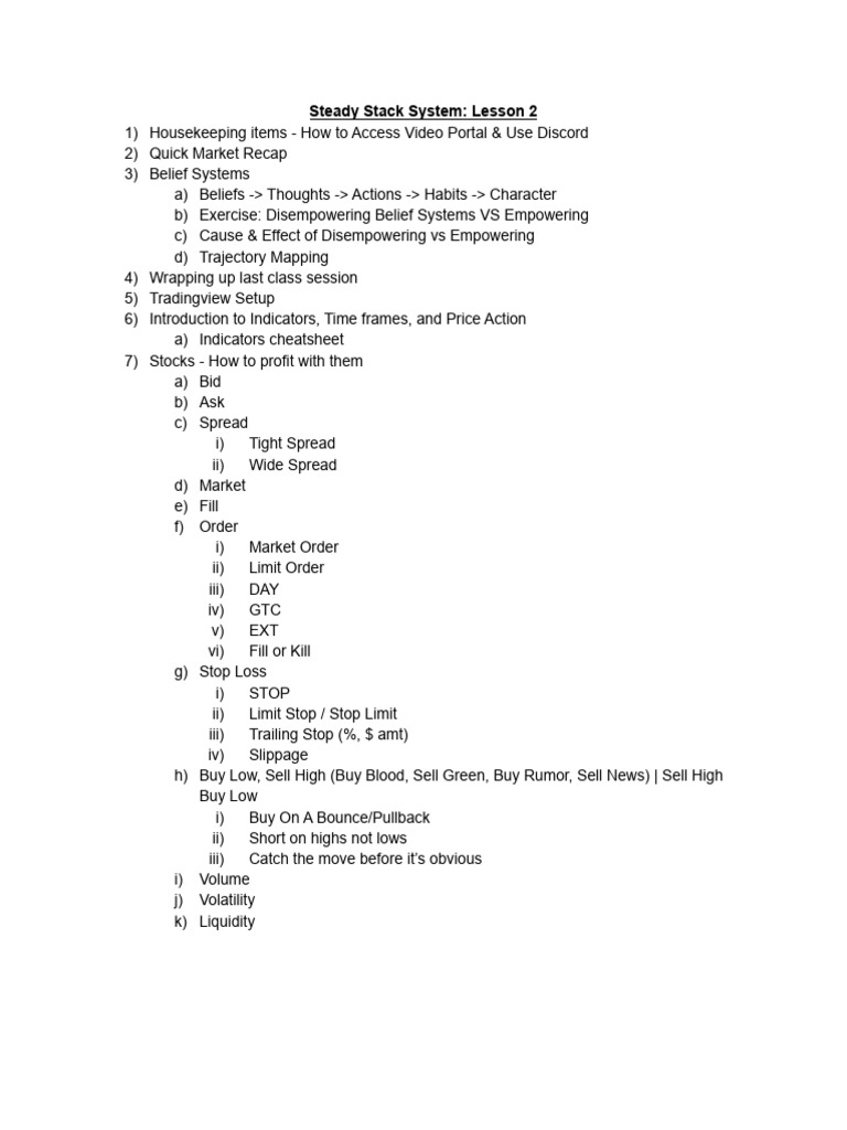 S1 Session 2 Lesson Plan | PDF