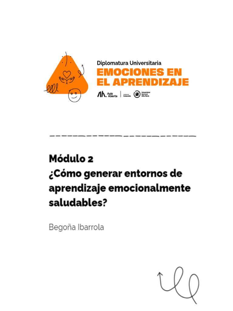Entornos de Aprendizaje Emocionalmente Saludables - 2 | PDF | Las emociones | Aprendizaje