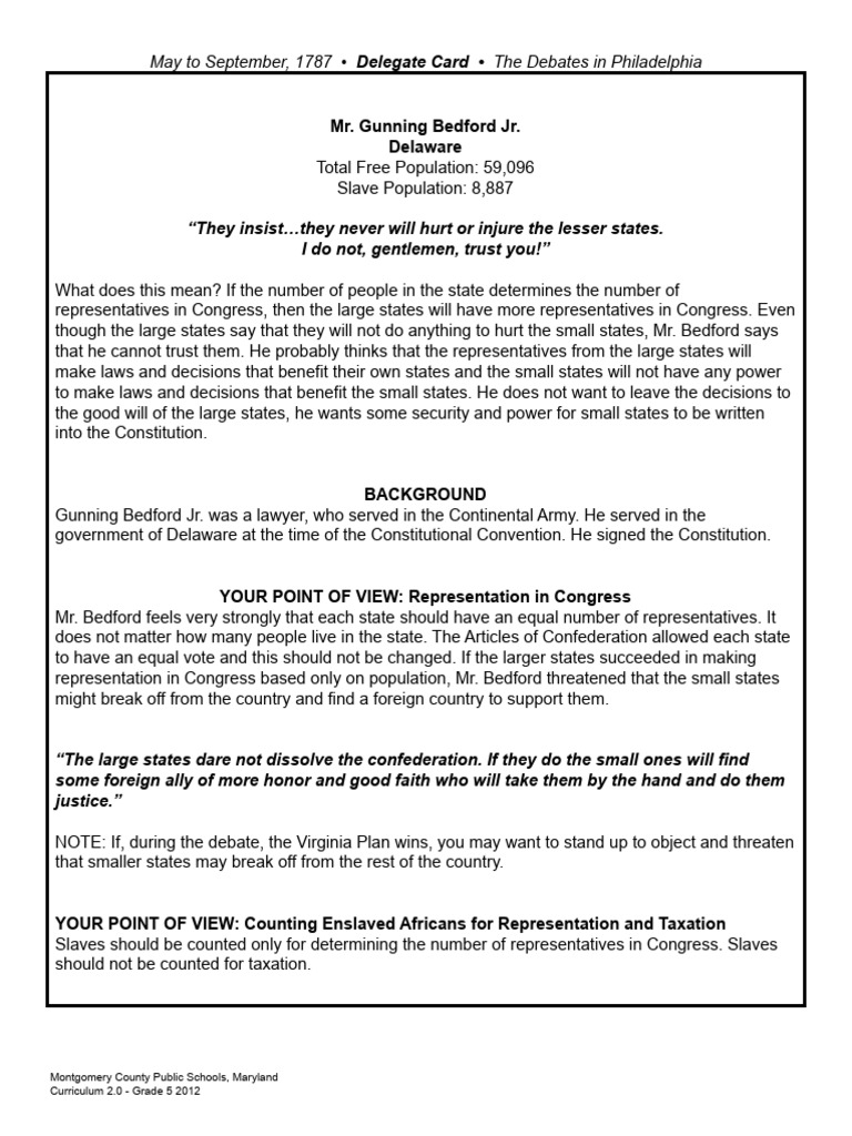 State Decision Making Cards | PDF | Constitutional Convention (United ...
