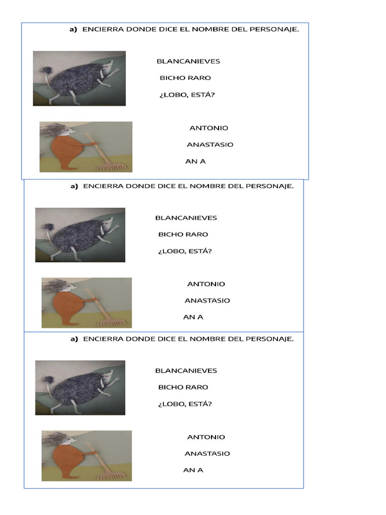 bicho raro adaptado | PDF