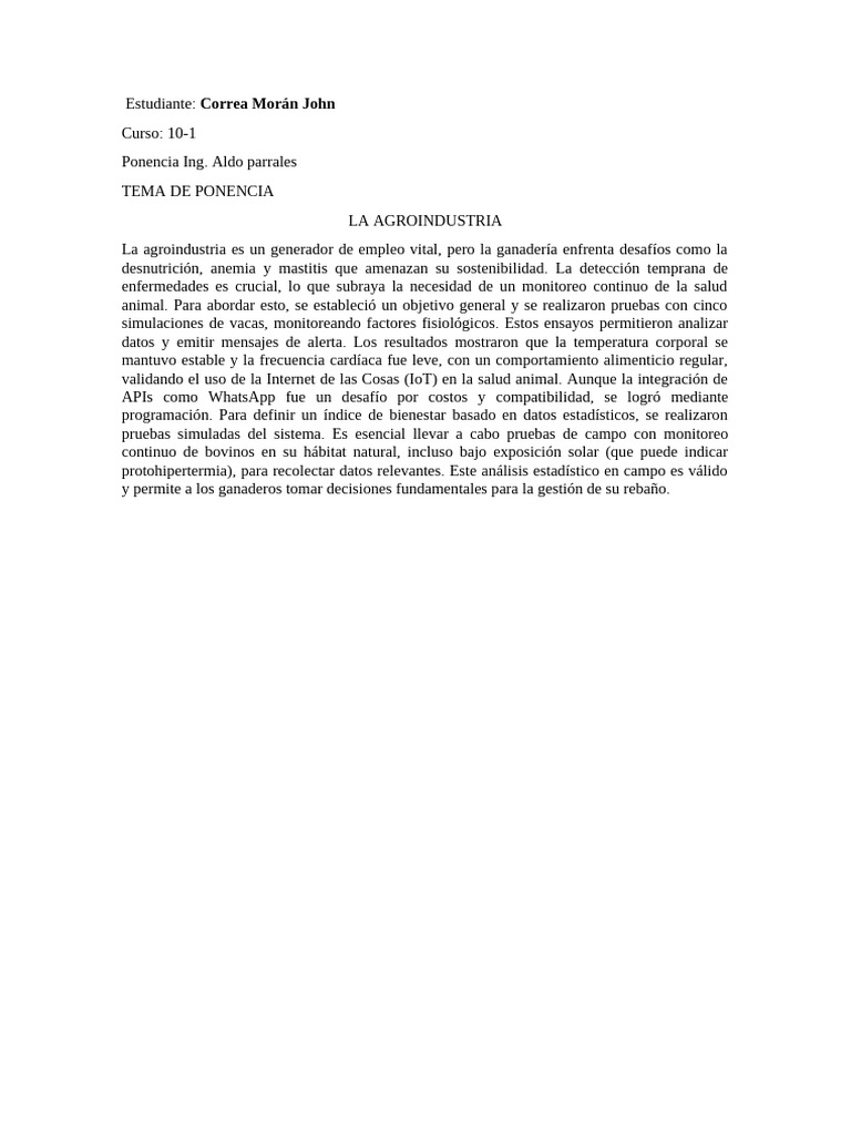 Ponencia Correa John | PDF | Inteligencia artificial | Inteligencia (IA ...
