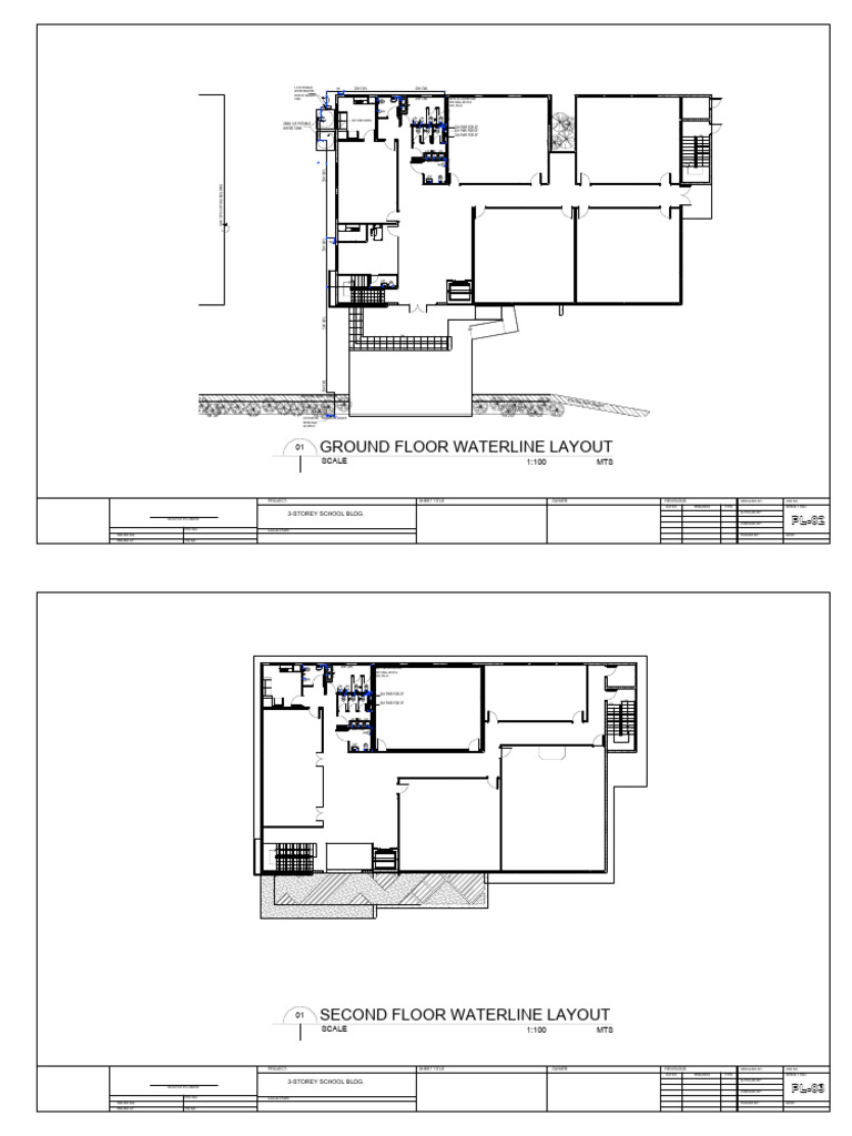 Dnsc Mmrc Plumbing Drawings Pdf Plumbing Hydraulic Engineering