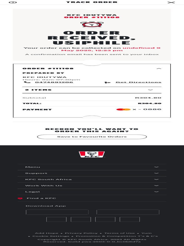 Your Order Summary | PDF