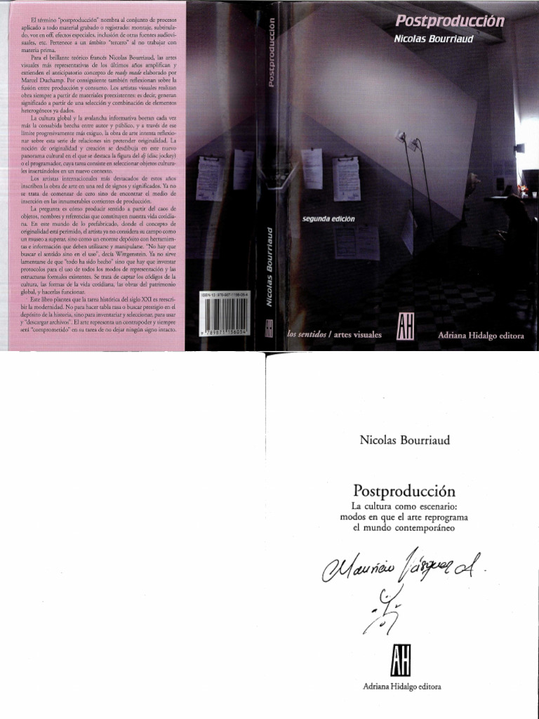Bourriaud-Nicolas Postproduccion 1 | PDF