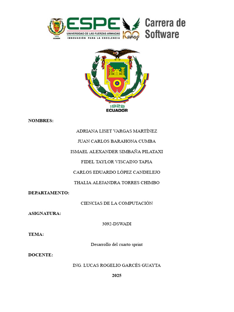 G1 Informe Appeducativa Sp4 y G (1) Plan Appeducativa Plan Sp4 | PDF | Scrum (desarrollo de ...