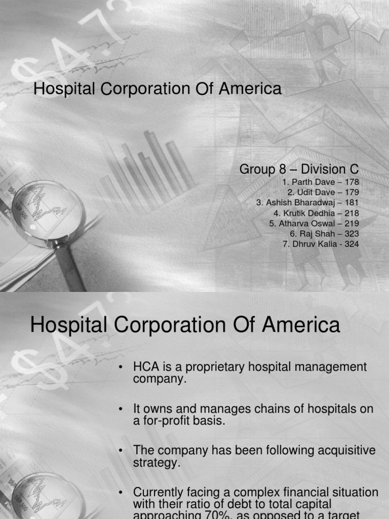 HCA Capital Structure Analysis | PDF | Financial Capital | Capital ...