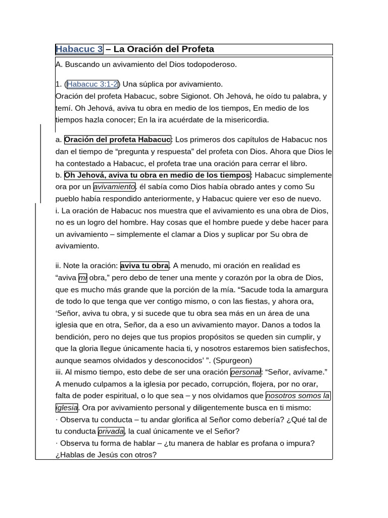 La Oración del Profeta | PDF | Oración | Creencia religiosa y doctrina