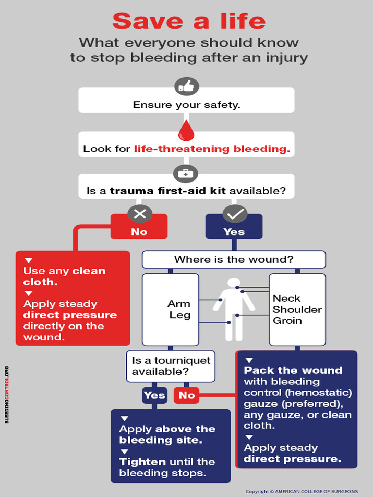 Save A Life Flow Chart 3 | PDF