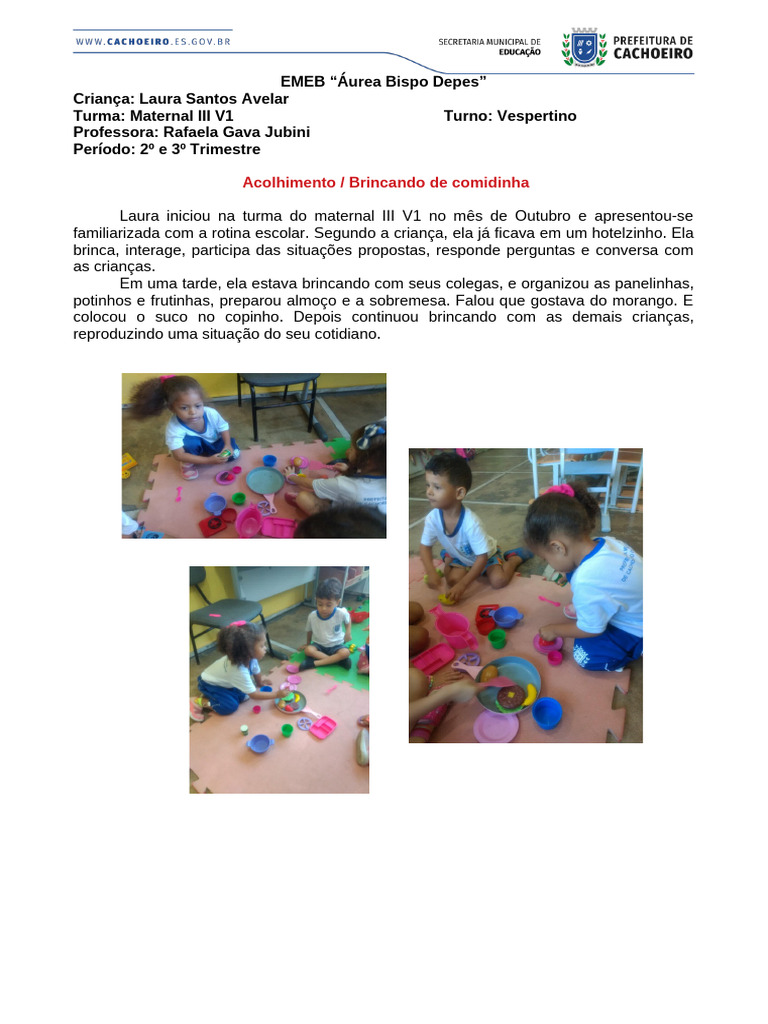 i história Laura Avelar RAFAELA GAVA (2) | PDF
