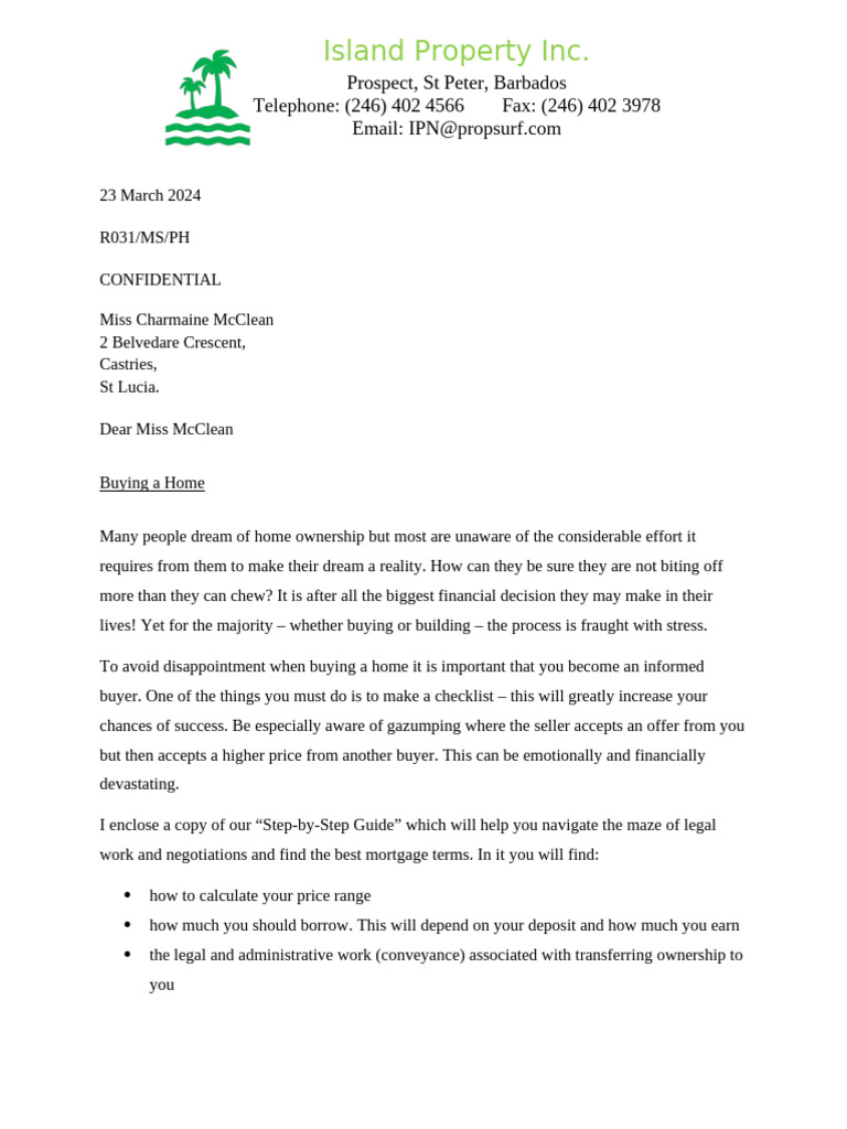 CSEC EDPM 2012 p2 - Question 1 - Letter | PDF