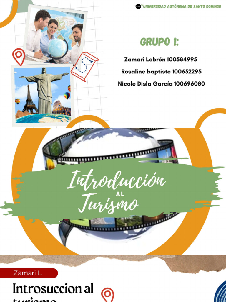 Grupo 1 _ Introducción al turismo | PDF