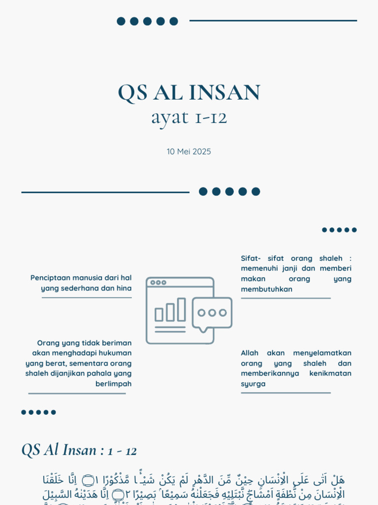 QS Al Insan 1-12 | PDF