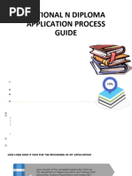 National Diploma Application Process Guide | PDF | Vocational Education ...