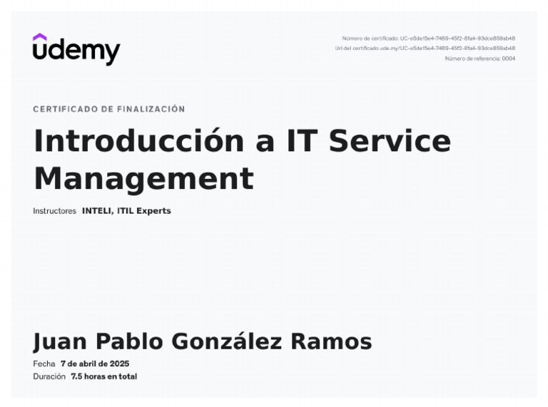 JPGR - Introduccion A It Service Management | PDF