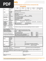 Ta10 Fittings and Contents Form | PDF