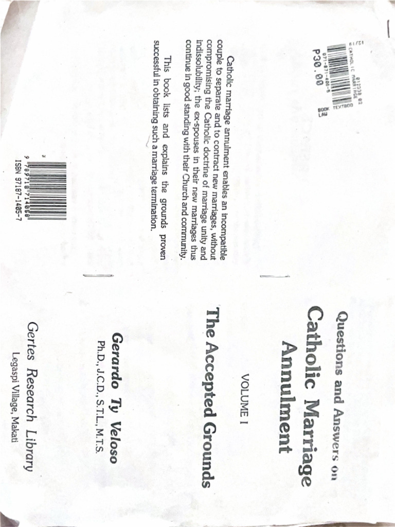 Catholic Marriage Annulment Pdf