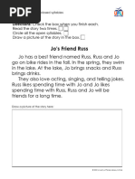 UFLI 2nd Grade Fluency Checks Guide | PDF | Fenway Park | Linguistics