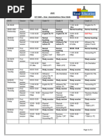 Final June Timetable 2025 | PDF | Science | Languages Of Africa