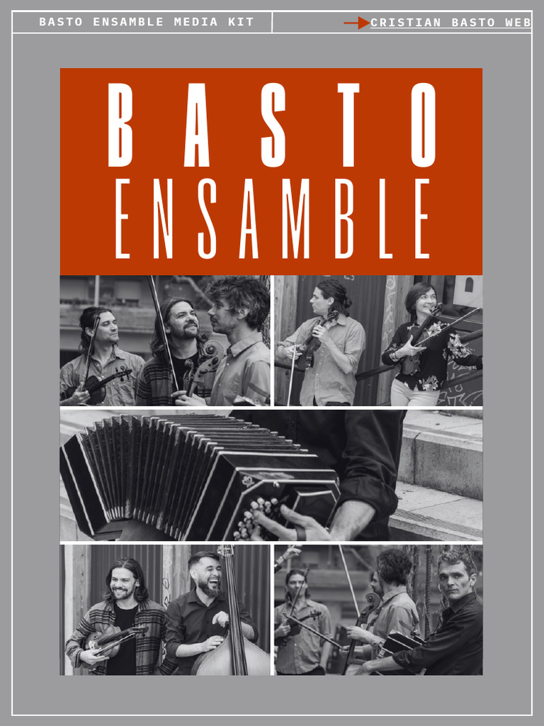 BASTO ENSAMBLE Media Kit PDF | PDF | Musica Tango | Musicología