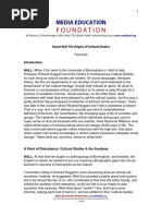 Stuart Hall. CULTURAL STUDIES 1983 | PDF | Cultural Studies | Theory