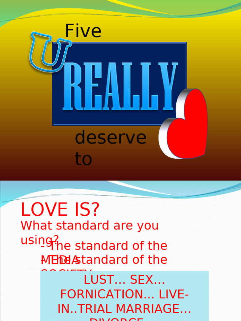Understanding True Love Standards | PDF