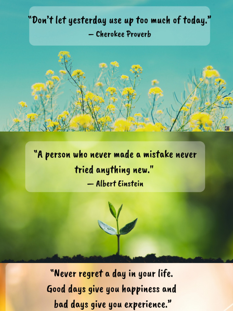 Motivational Quotes (Sec and Pre-U) | PDF