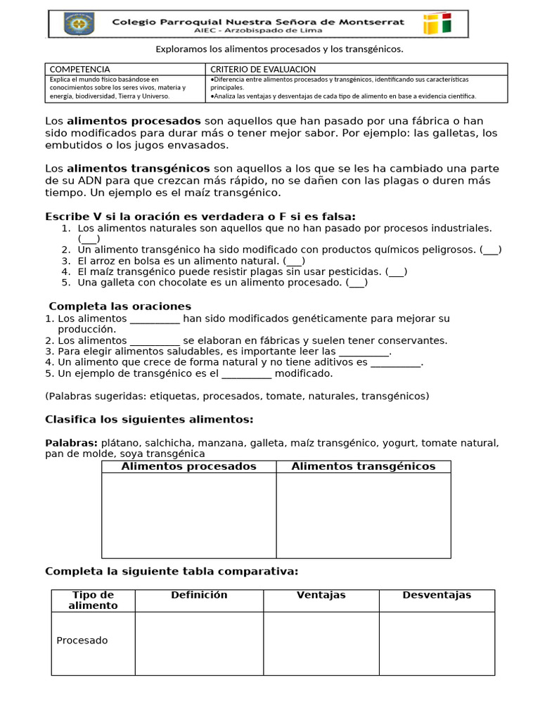Anexo 5 CyT Docx | PDF | Organismo genéticamente modificado | Alimentos