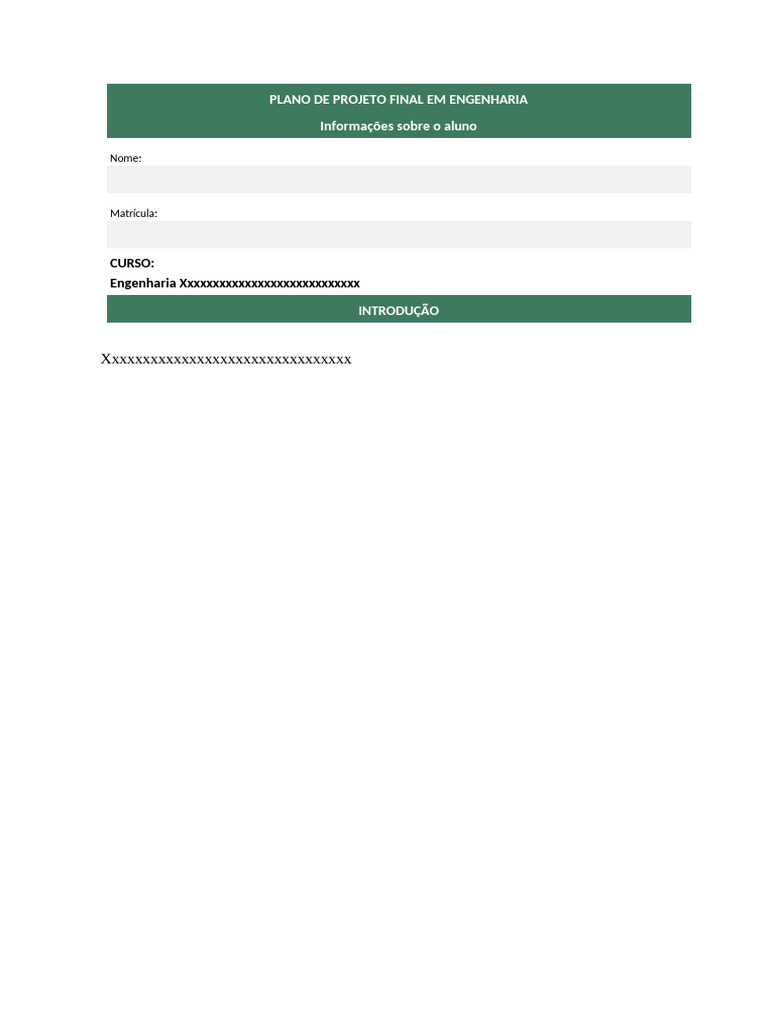 8. Formul Rio - Plano de Projeto Final | PDF