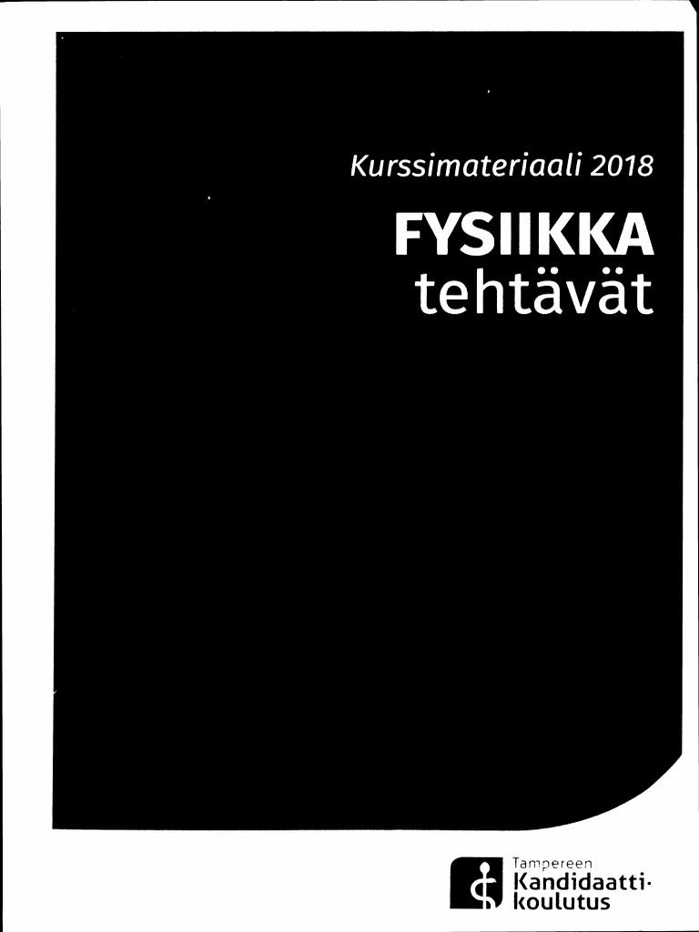 Fysiikka Tehtavat 2018 | PDF