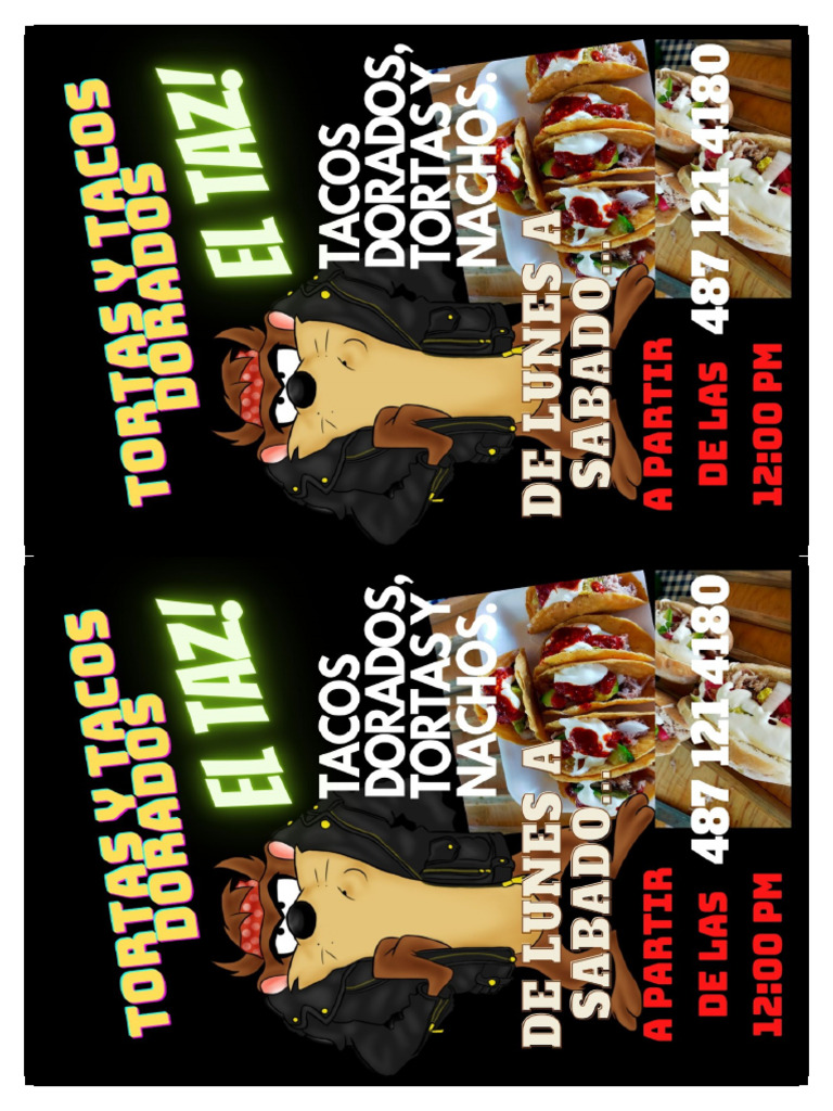 Bolantes Taz | PDF