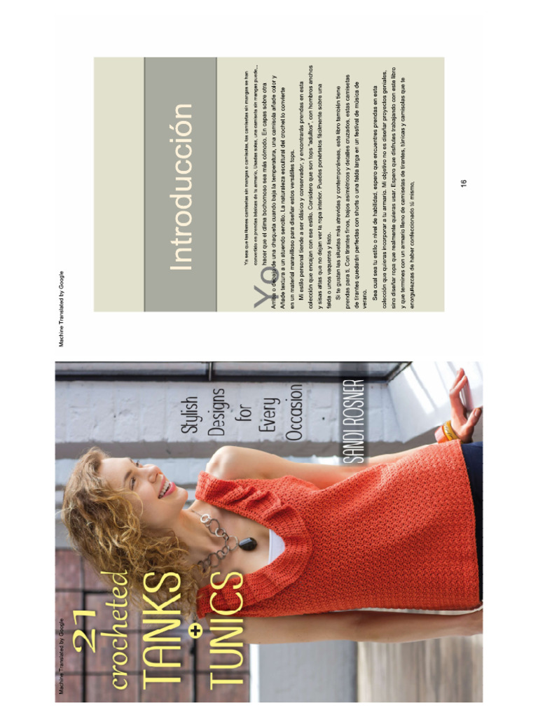 21 Crocheted Tanks ESP x 2 | PDF