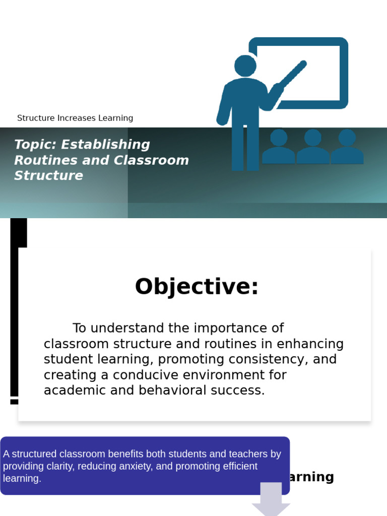 Establishing Routines Amd Classroom Structure | PDF | Classroom ...