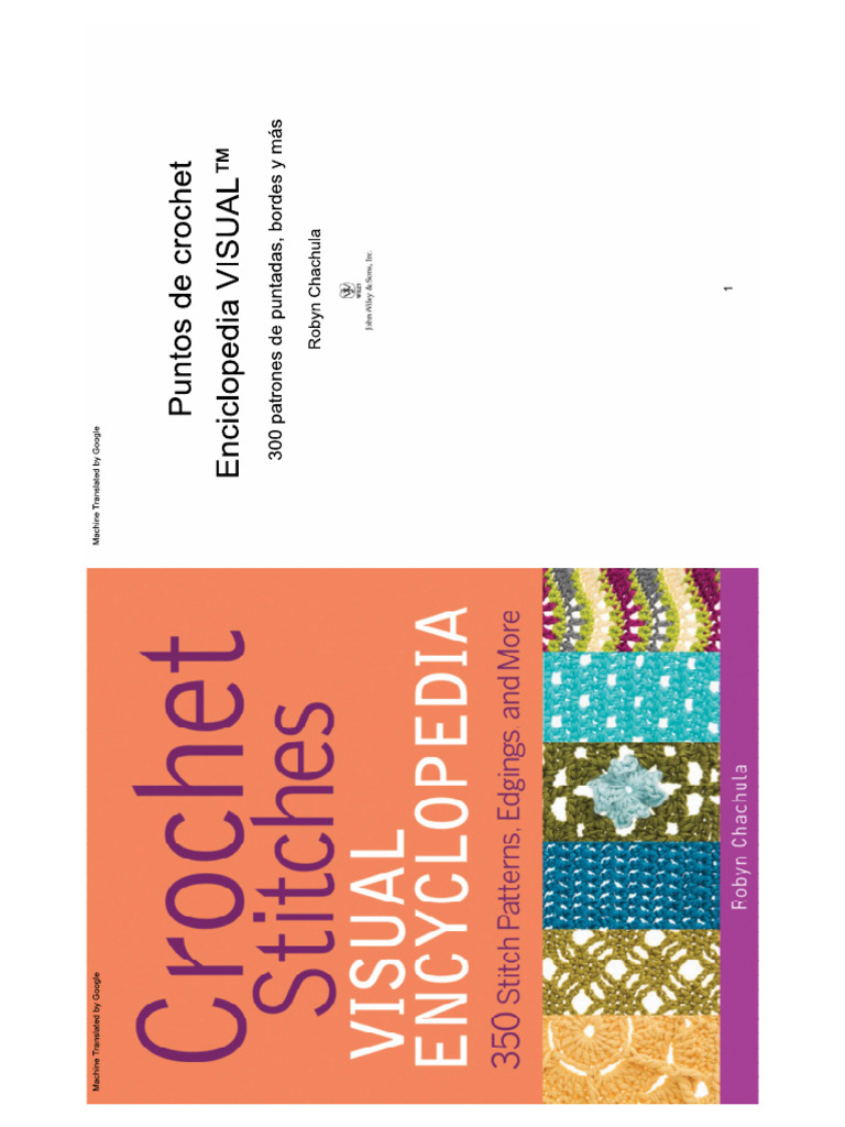Crochet Stitches Visual Esp x2 | PDF