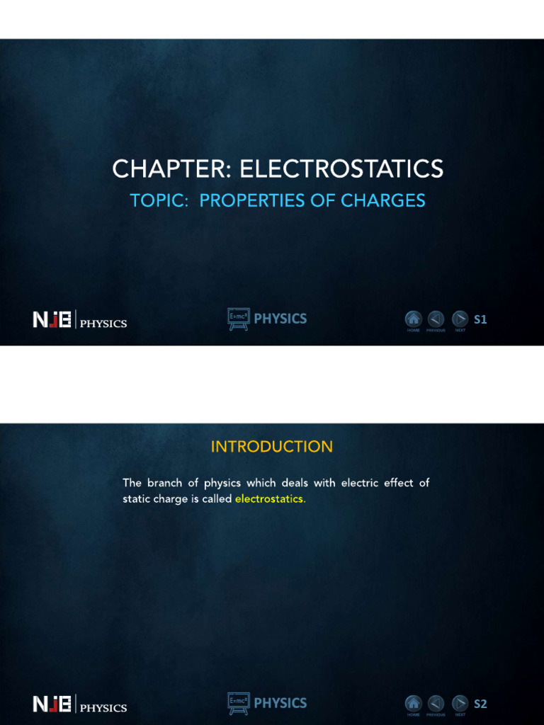 Electrostatics 1 | PDF