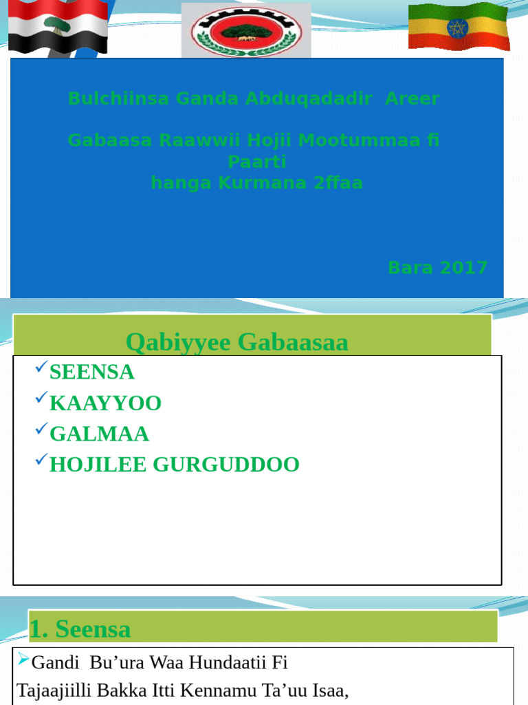 Gabasa BB PP 2017gofare | PDF