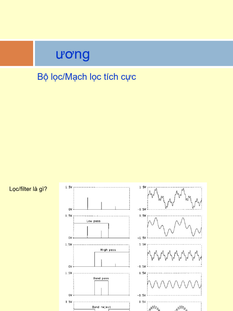 Dien-tu-tuong-tu Chuong 3 Active-filters - [Cuuduongthancong.com] | PDF